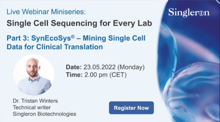 Webinar Series: Single Cell Sequencing for Every Lab - Part3