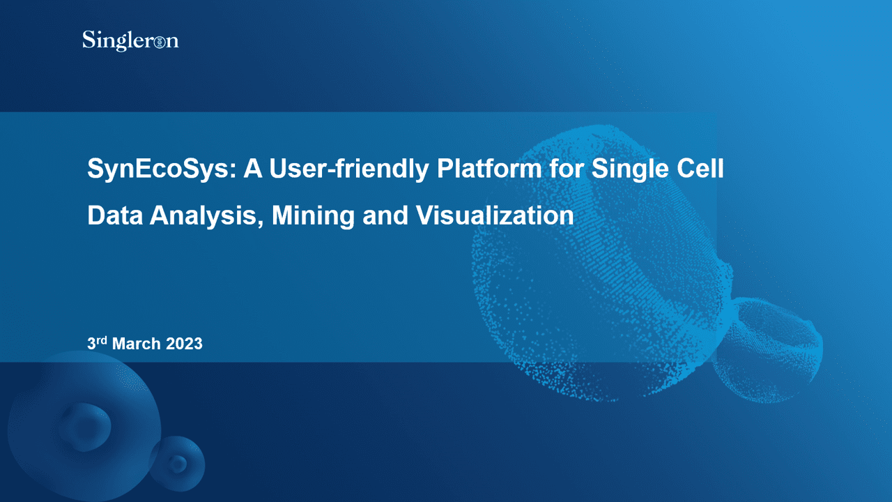 SynEcoSys database | Explore your single cell data with ease