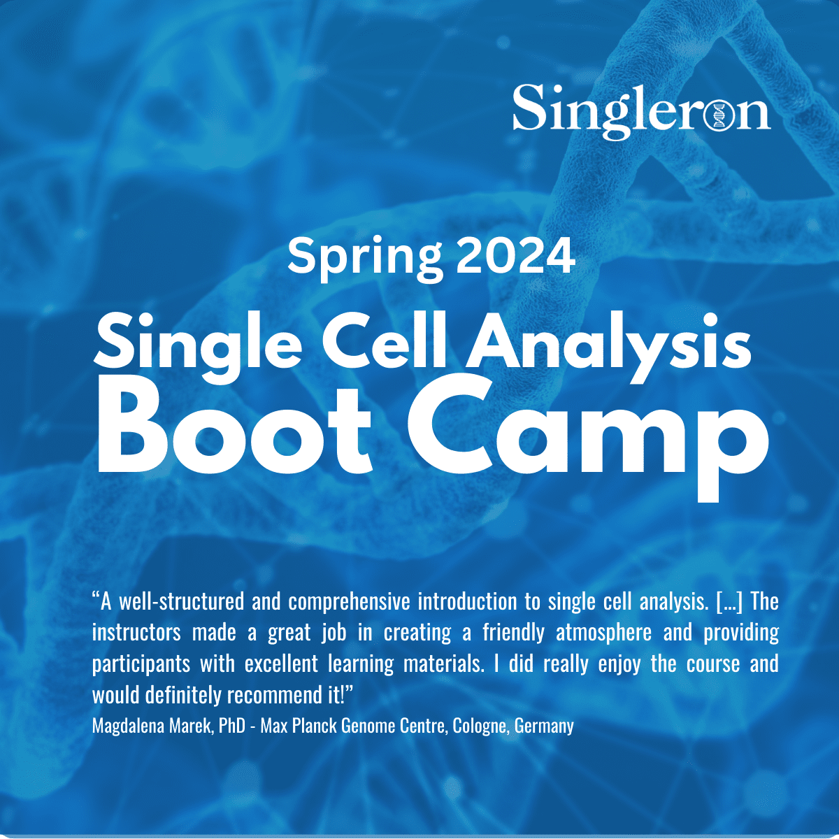 Single Cell Analysis Boot Camp - Singleron