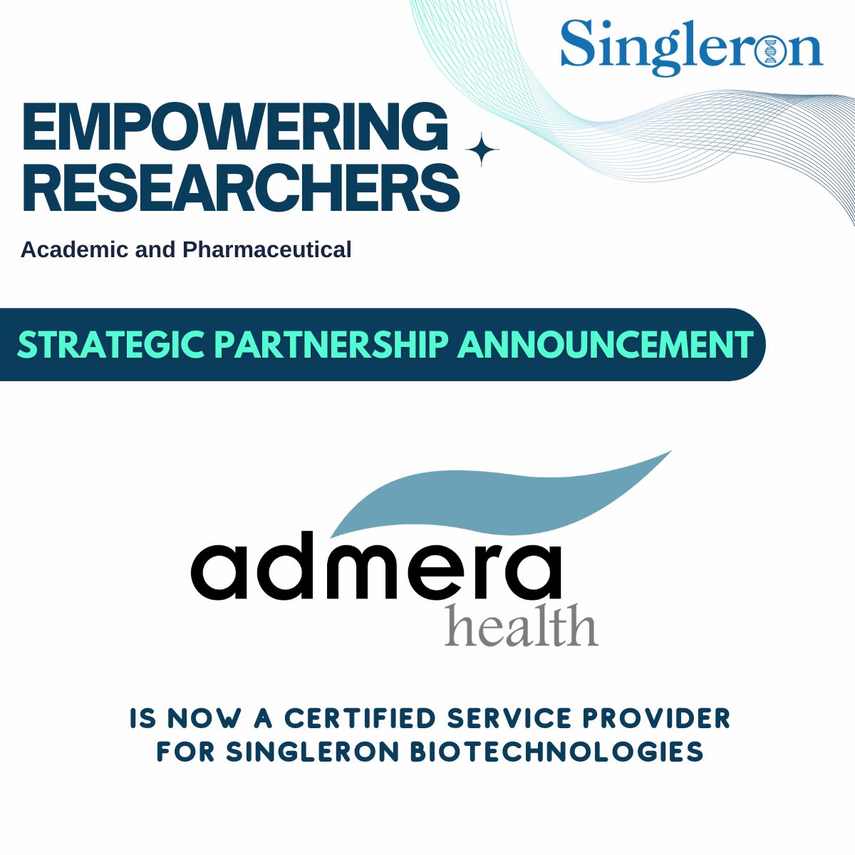 Singleron Elects Admera Health as Certified Service Provider