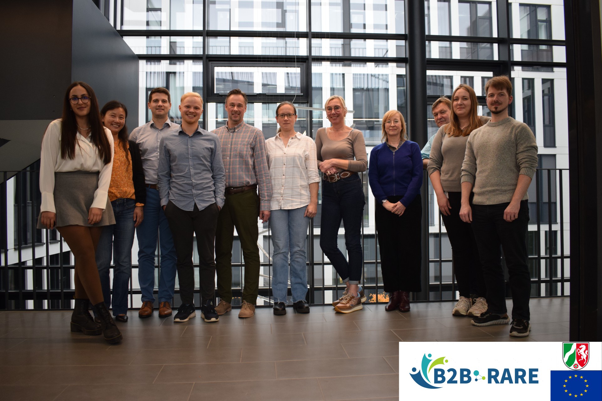 B2B-RARE: Rapid Diagnosis and Personalized Treatment of NMEs