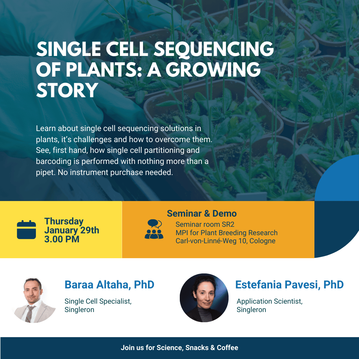 MPIPZ Single Cell Seminar - Singleron